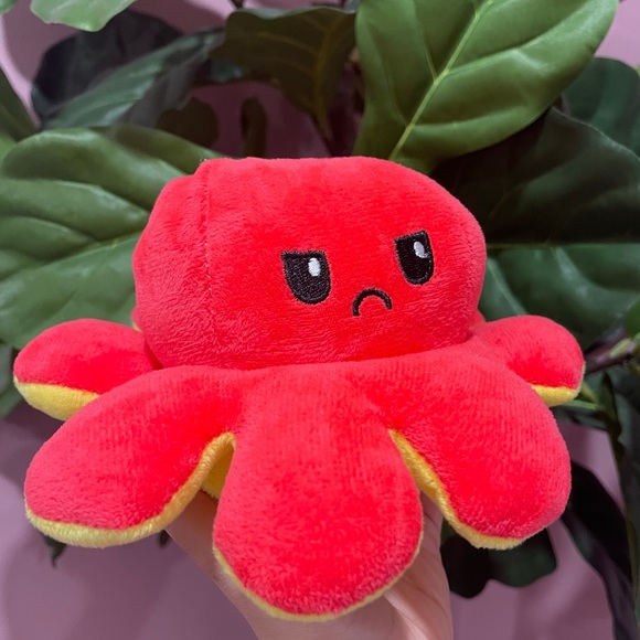 Toys | Reversible Octopus Mood Plushie | Poshmark